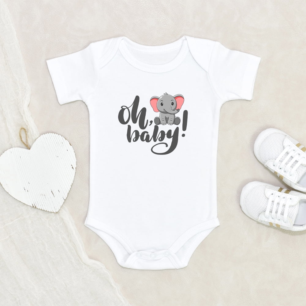 Newbabywishes - Funny Lil Animals Elephant Baby Clothes for Boys and ...