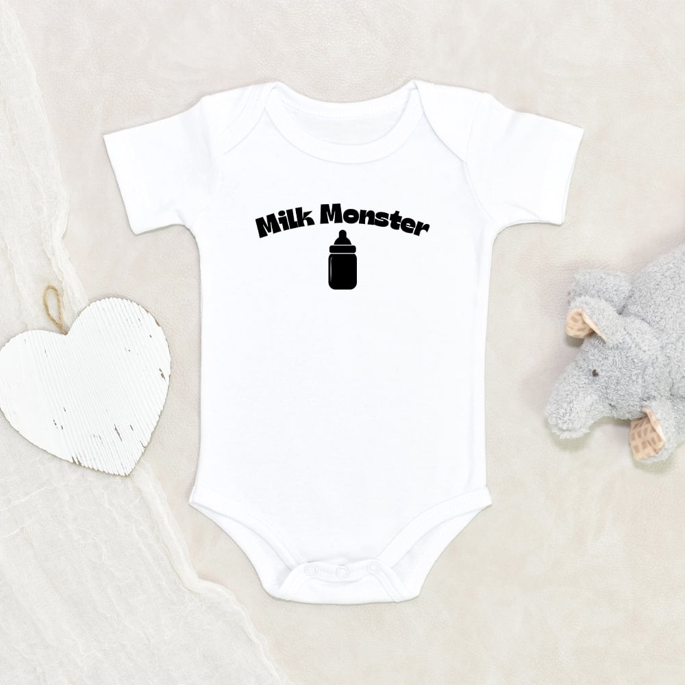 Newbabywishes - Funny Milk Monsters Baby Clothes for Boys and Girls ...