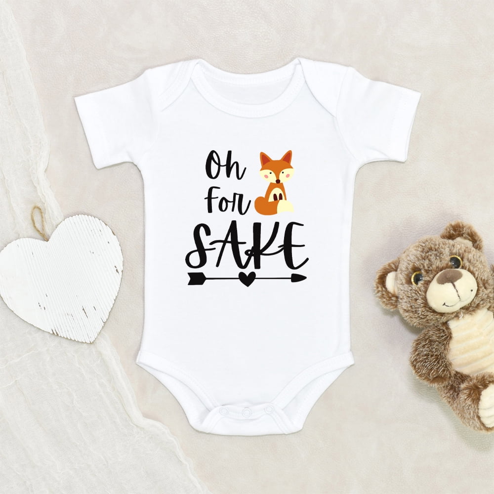 Newbabywishes - Of For Foxes Sake Pun Baby Clothes for Boys and Girls ...