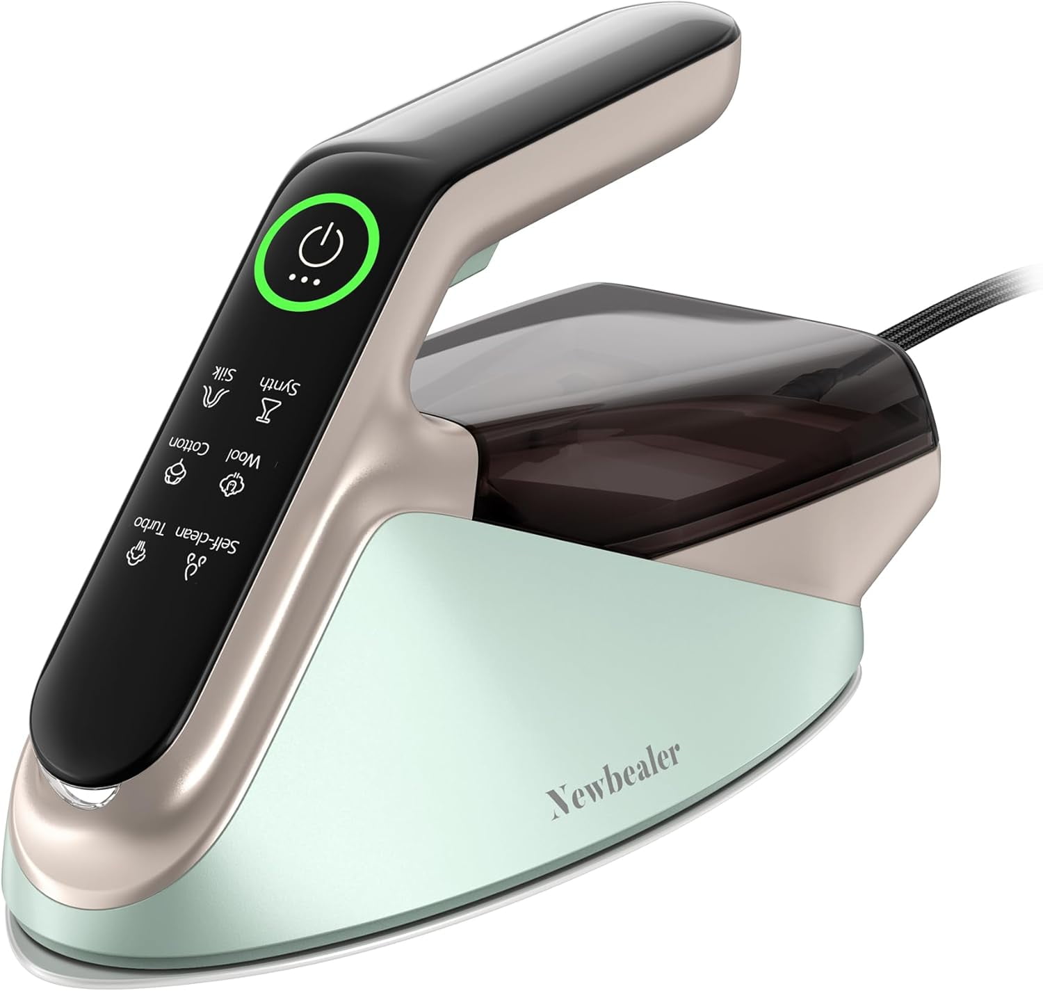 Newbealer 2-in-1 Pro Steam Station Iron,1500W Turbo Steamer for Clothes ...