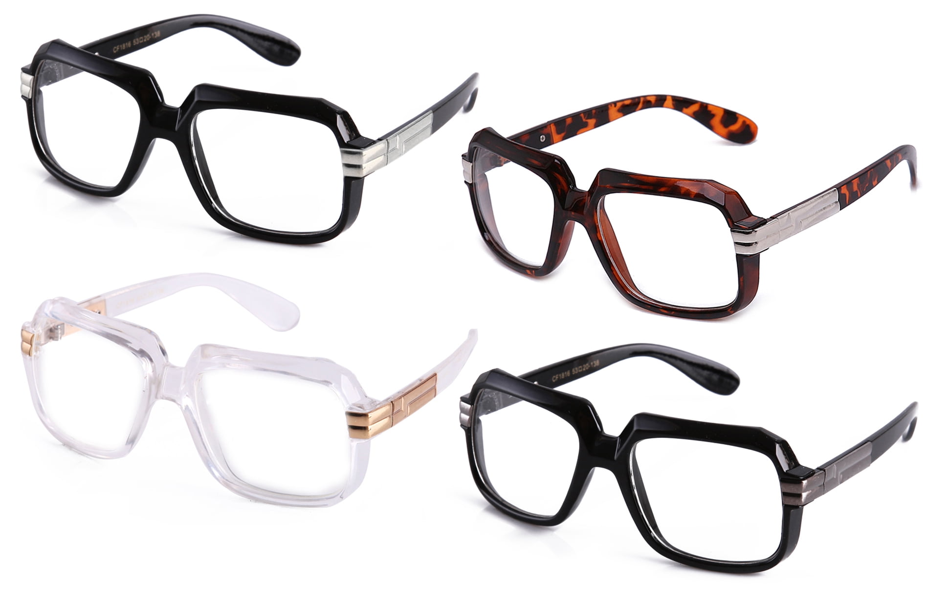 Newbee Fashion - 80's RUN Old School Rapper Hip Hop DJ Glasses ...