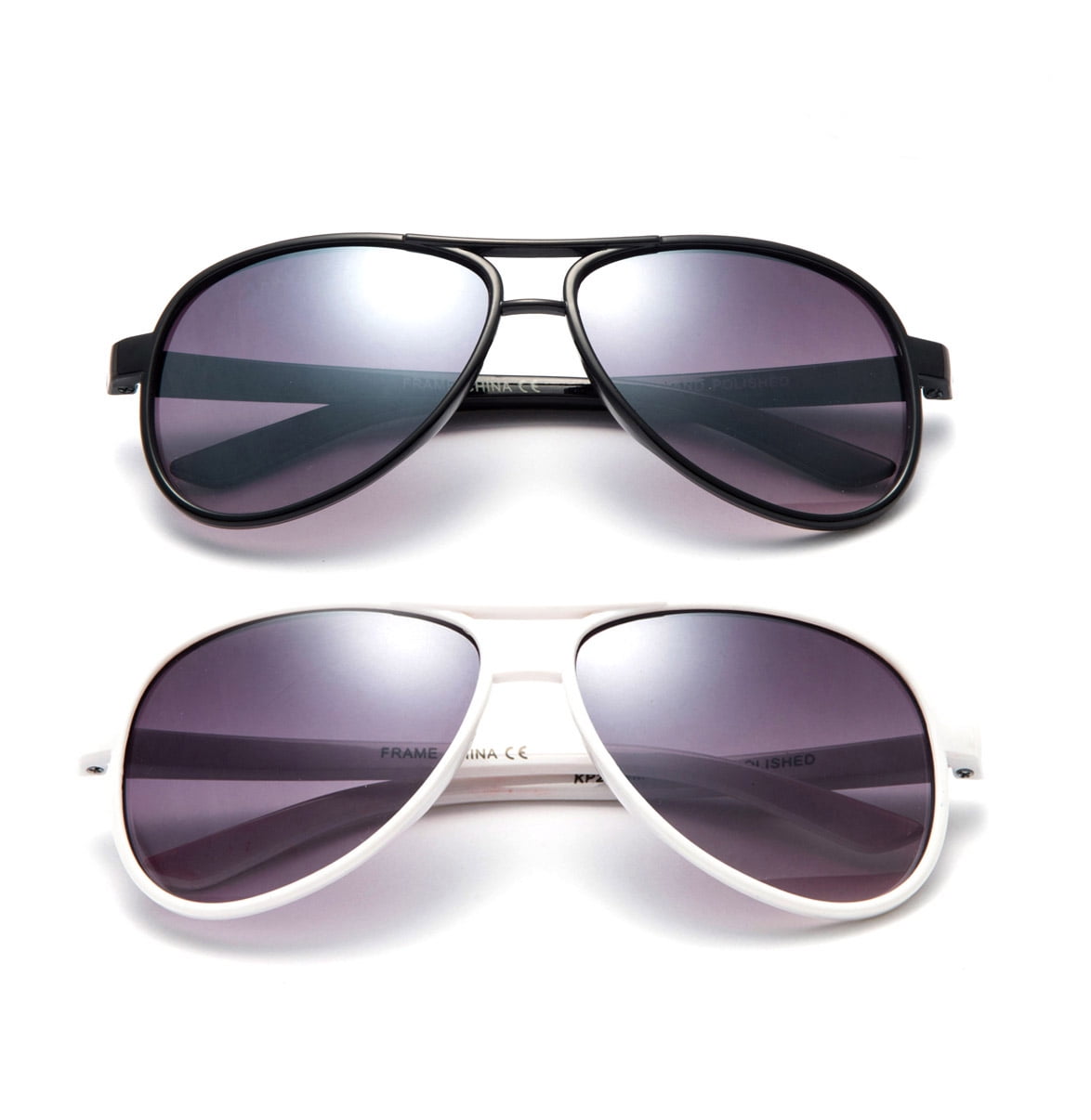 Newbee Fashion - "Aviator" Kids Sunglasses Girls Boys Plastic Aviator ...