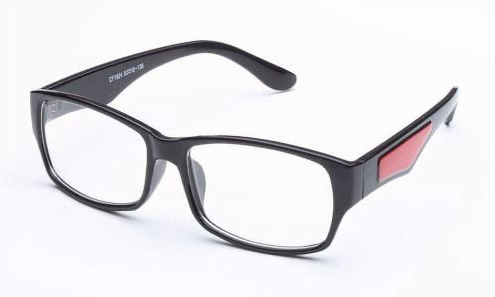 Newbee Fashion - Casual Simple Squared Durable Frames Temple Design ...
