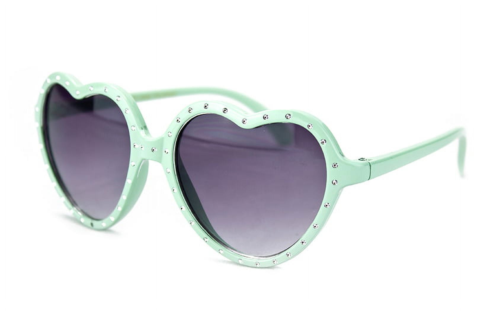 Newbee Fashion - "Polka-Heart" - Kyra Kids Girls Bling Bling Polka Dot ...