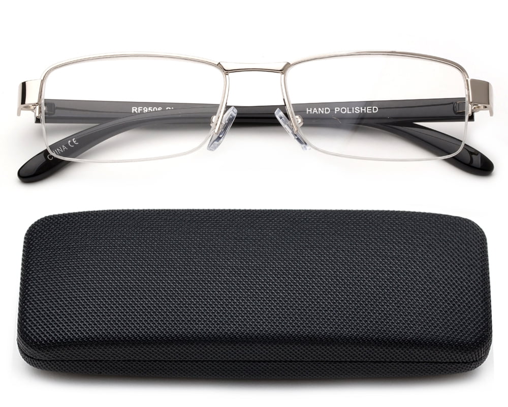Newbee Fashion-Semi Half Readers Premium Reading Glasses Half Frame ...