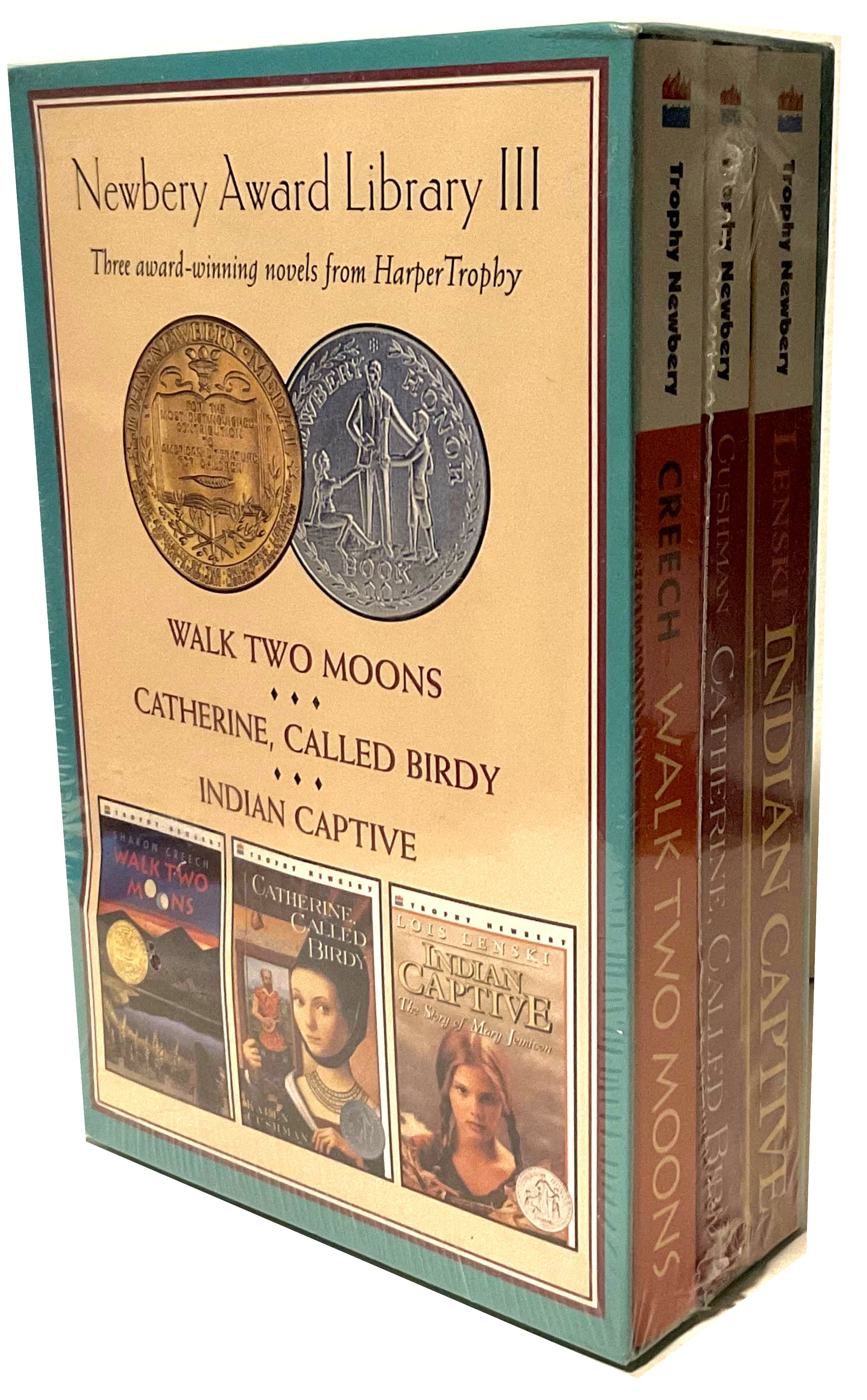 Newbery Award Library lll : Walk Two Moons; Catherine Called Birdy; Indian Captive (Box Set ...