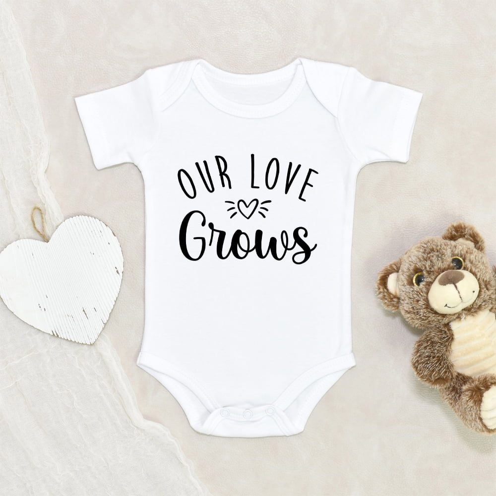 Newborn Announcement Clothes - Our Loved Grows Baby Clothes - Newest ...