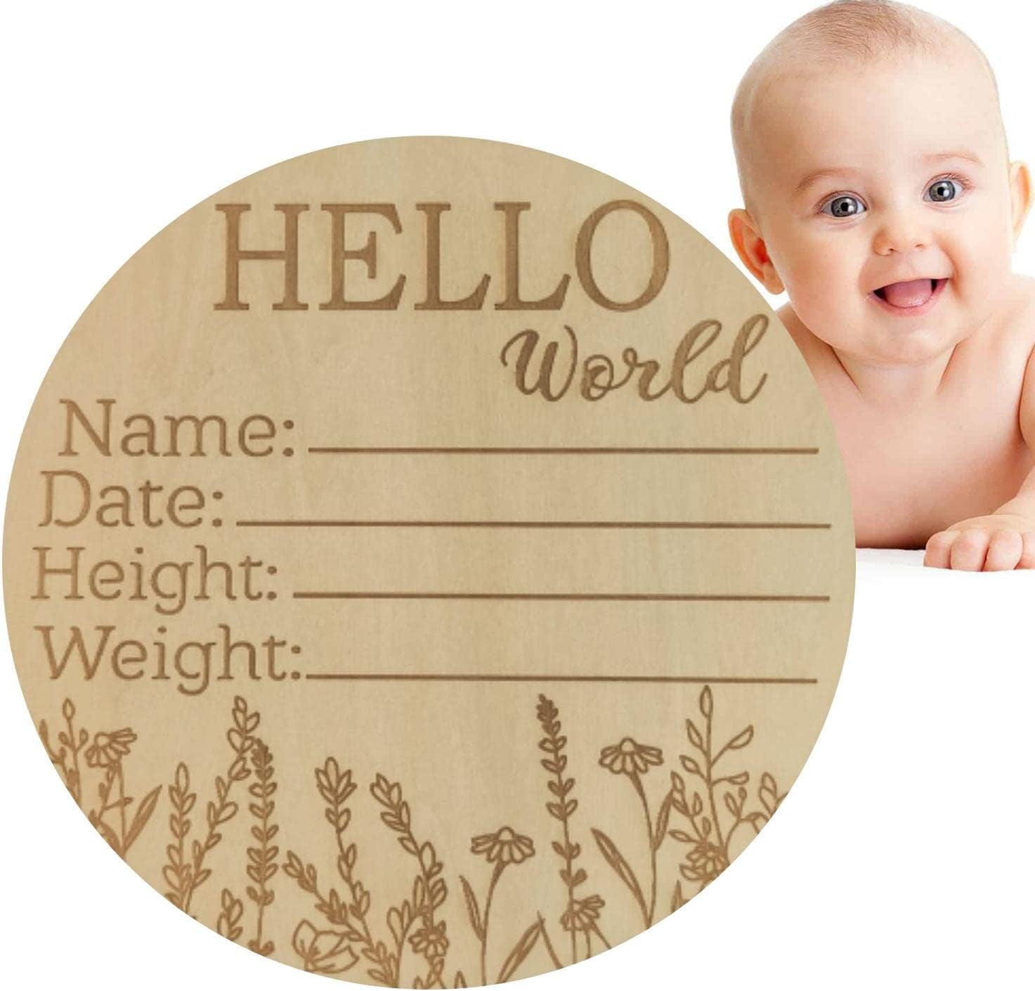 Newborn Announcement Sign,Wooden Newborn Announcement Sign For Hospital ...