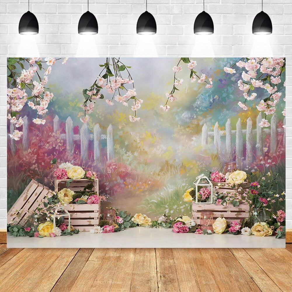 Newborn Baby 1st Birthday Backdrop Cake Smash Girl Boy Pink Blue ...