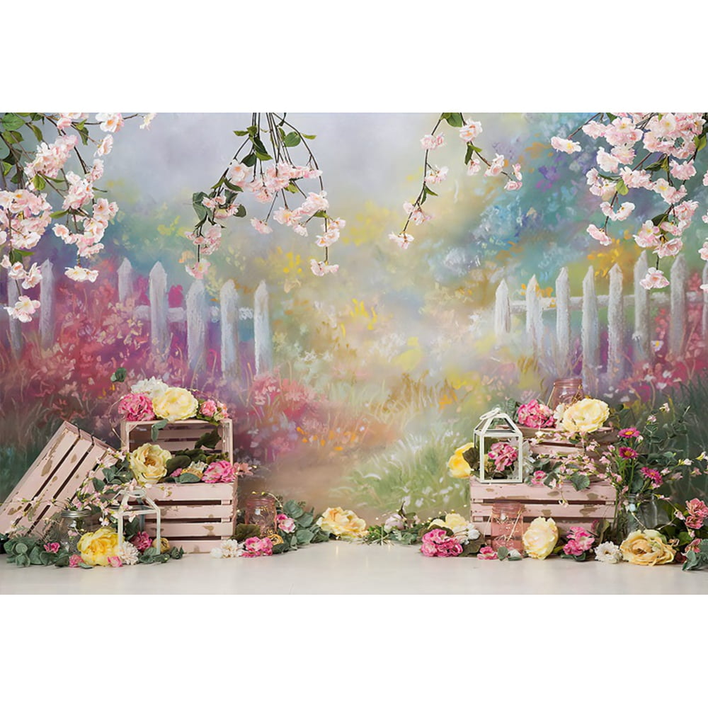 Newborn Baby 1st Birthday Party Photography Backdrop Boys Girls Cake ...