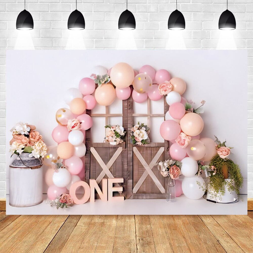 Newborn Baby 1st Birthday Party Photography Background Cake Smash ...