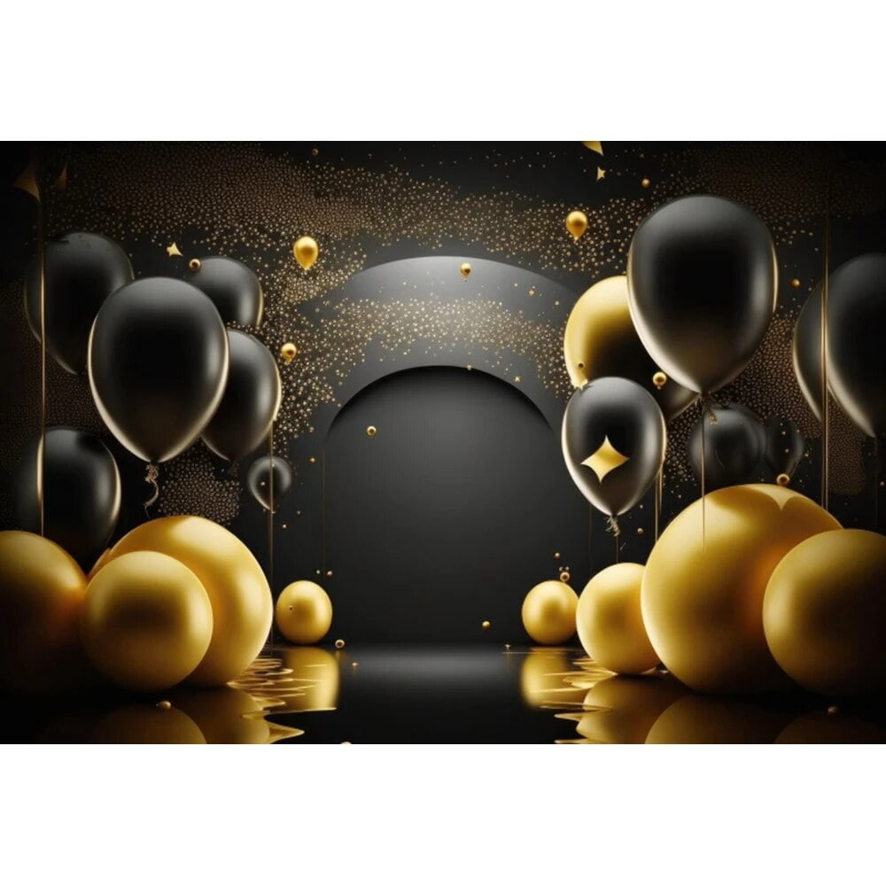 Newborn Baby Birthday Backdrop for Photography Colorfull Balloon Flower ...