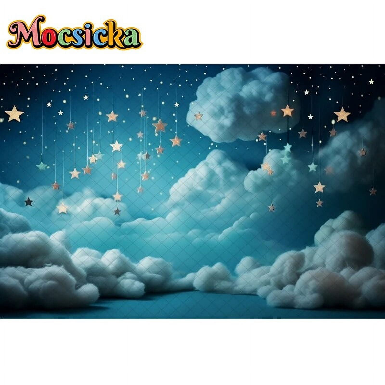 Newborn Baby Birthday Party Photo Backdrop Balloon Bear Decor Props 1st ...