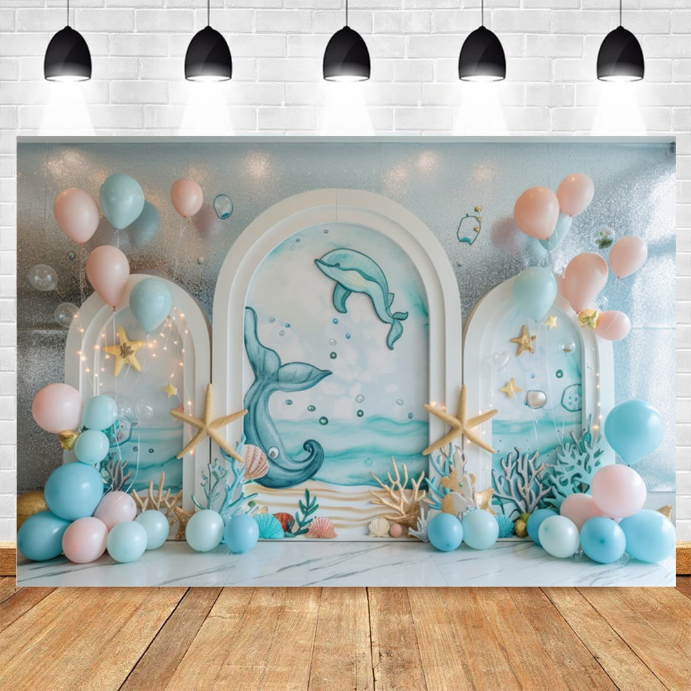 Newborn Baby Birthday Photography Background Hot Air Balloons Bear Baby ...