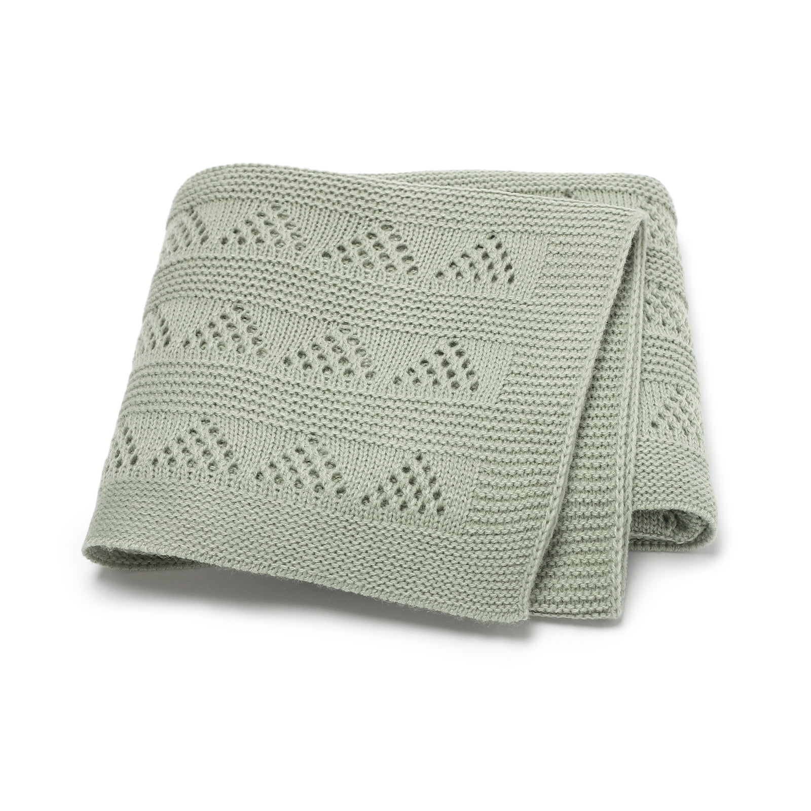 Newborn Baby Blanket Knit Children Soft Stroller Swaddling Sleeping ...