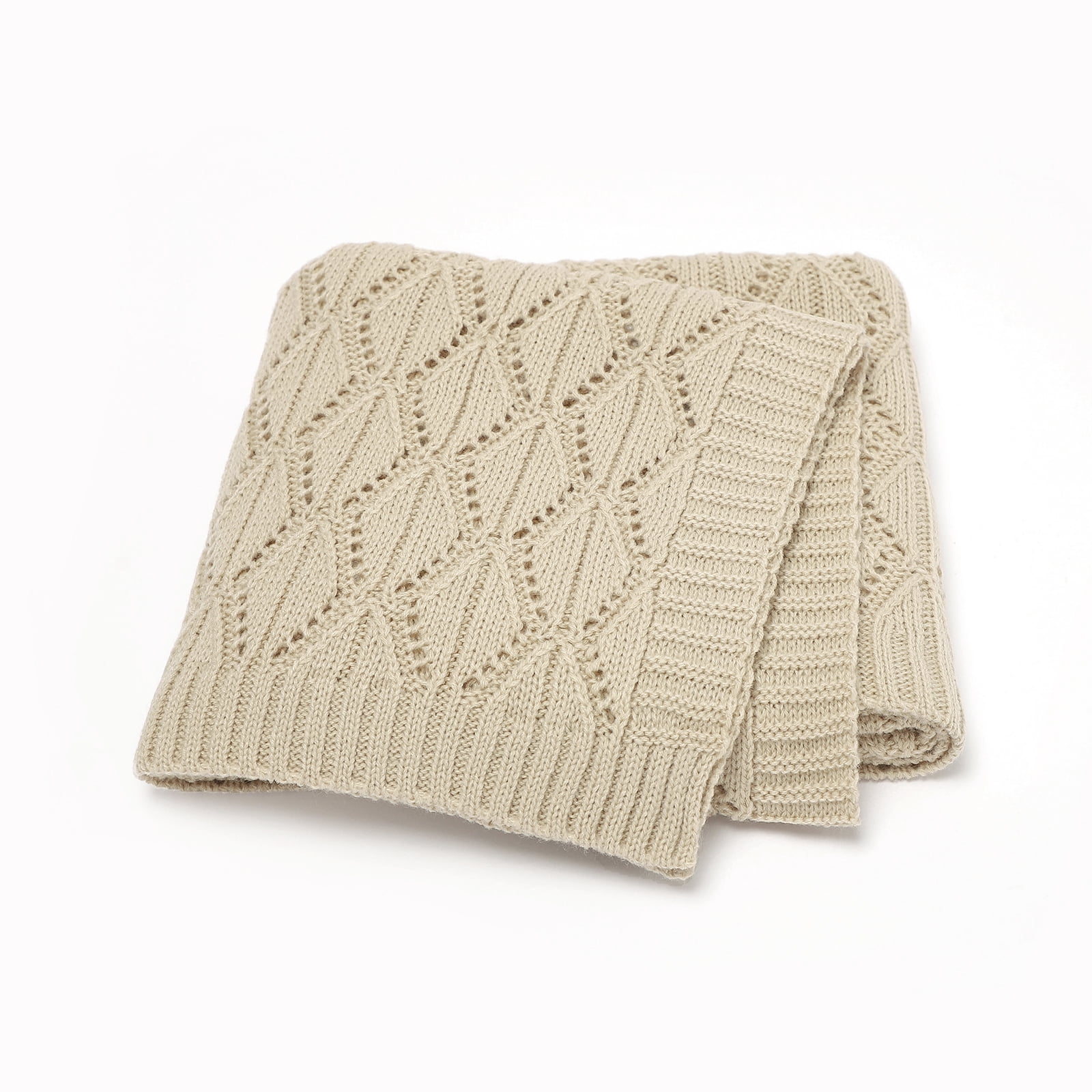 Newborn Baby Blanket Knit Children Soft Stroller Swaddling Sleeping ...