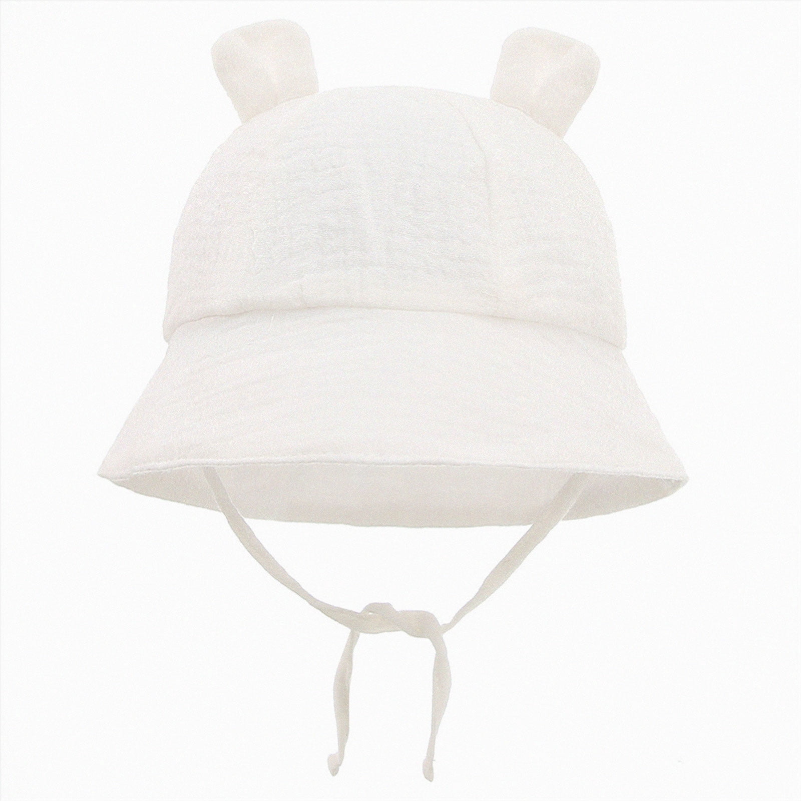 Newborn Baby Boy And Girl Baby Sun Hat Baby Bear Ears Fisherman's Hat ...