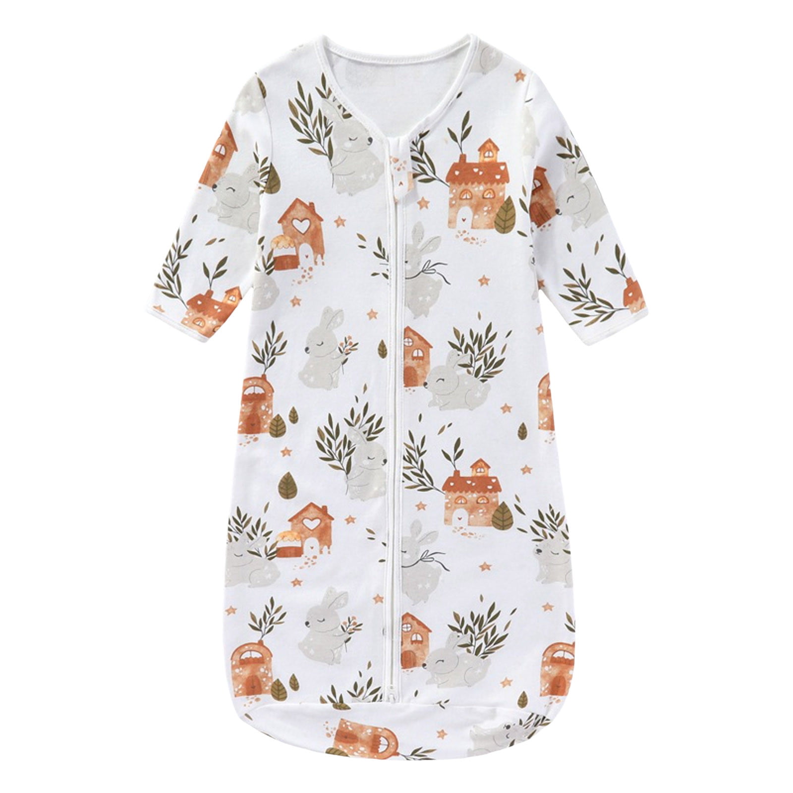 Newborn Baby Boys Girls Sleeping Bag Wearable Blanket Zip Up Swaddle ...