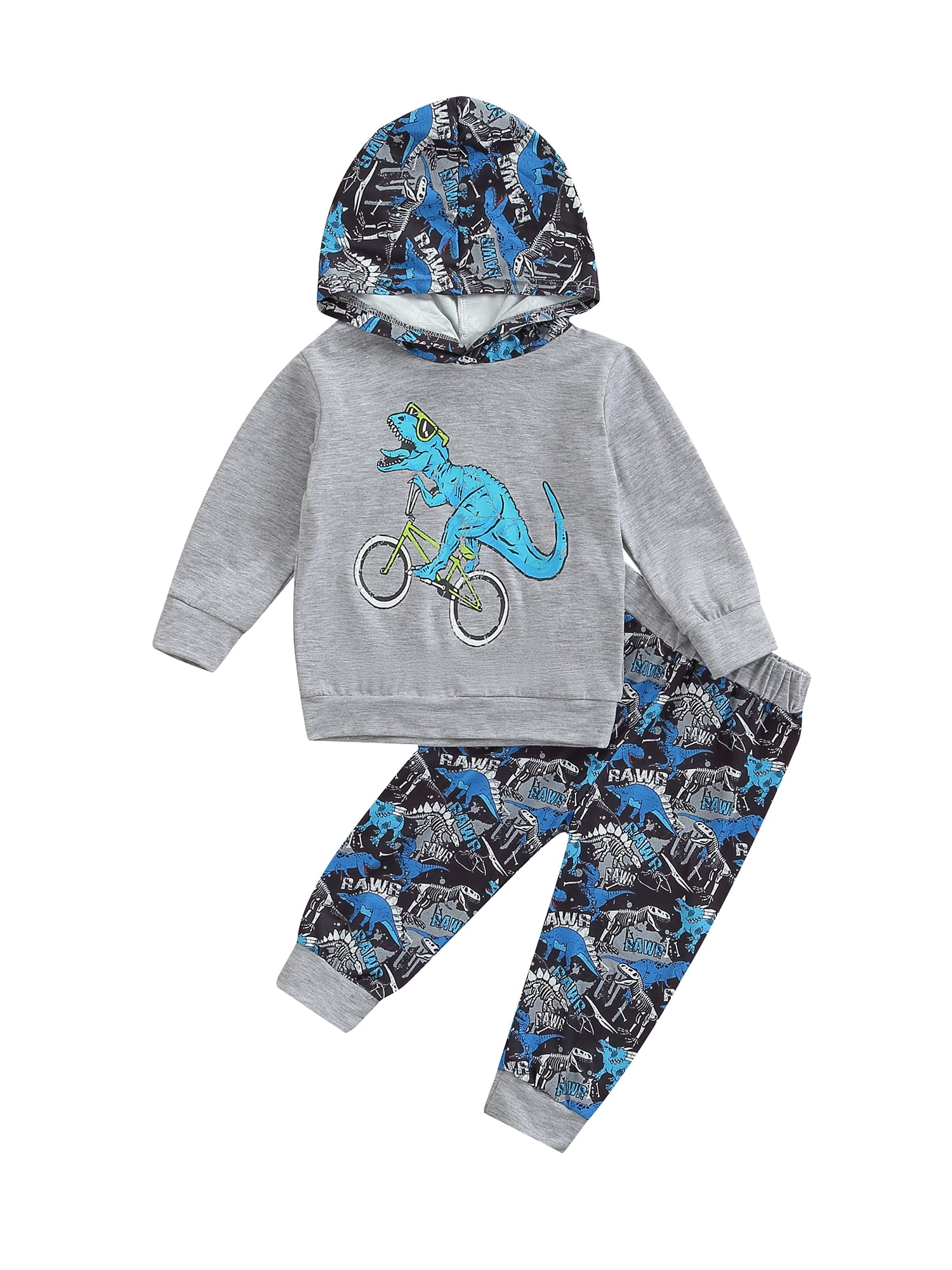 Newborn Baby Boys Toddler Camouflage Hooded Tops + Long Pants 2Pcs Outfits Clothes Set - Walmart.com