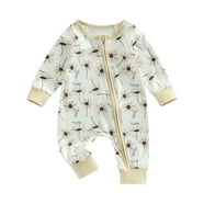 Baby Boy Valentines Day Outfit 3M 6M 12M 18M Sweatshirt Romper Long Sleeve Bubble Onesie Newborn ...