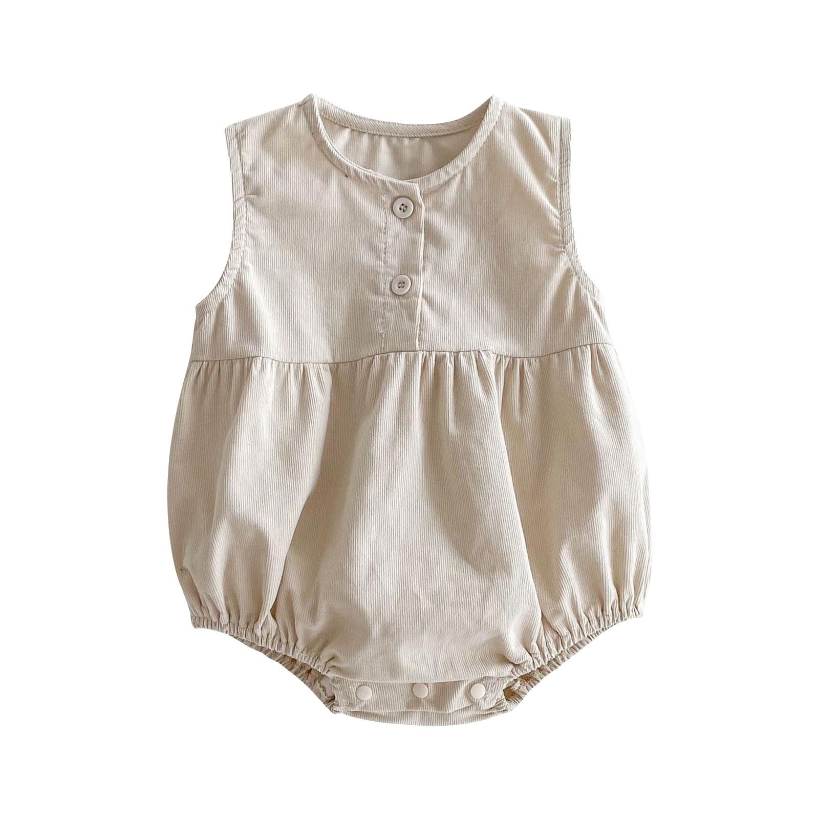 Newborn Baby Girl Bubble Romper Blank Onesies 9 Month Baby Boy Clothes ...