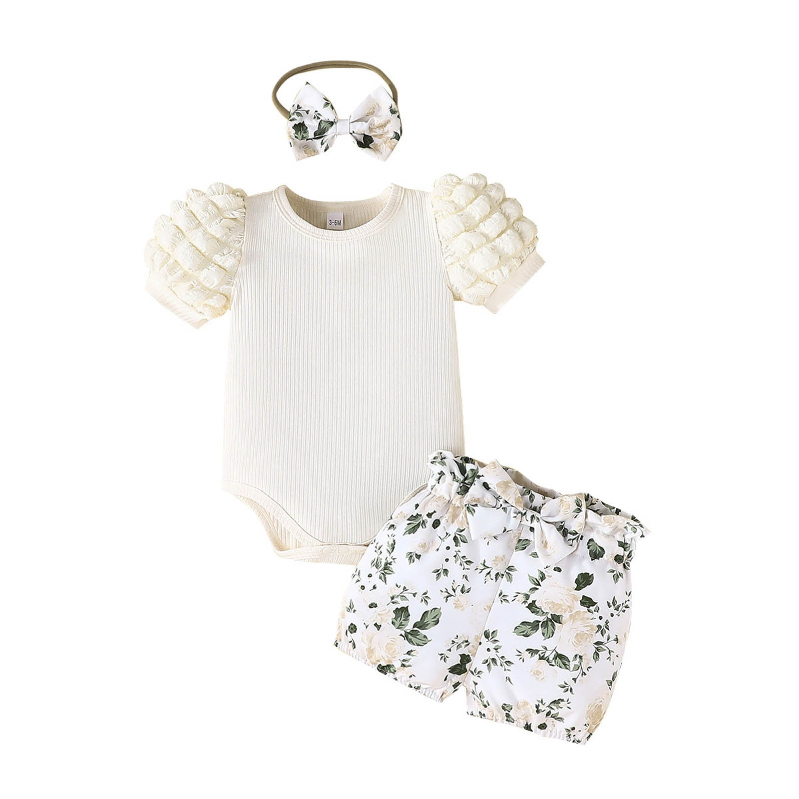 Baby Girl Outfits Baby Summer Clothes Girl Outfit Ruffle Romper Short ...