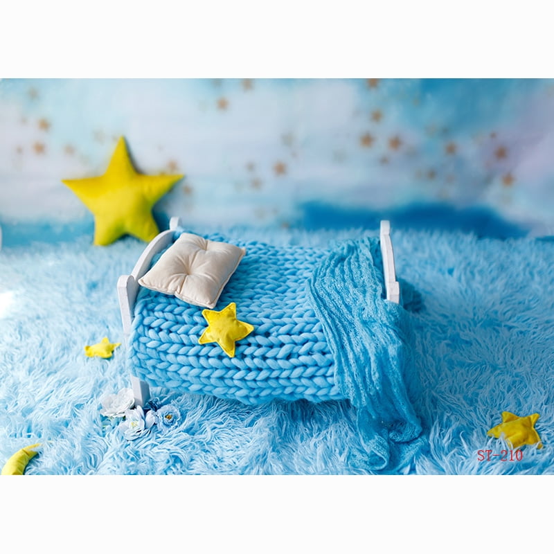 Newborn Baby Girl Photography Tree Swing And Fur Digital Backdrop ...