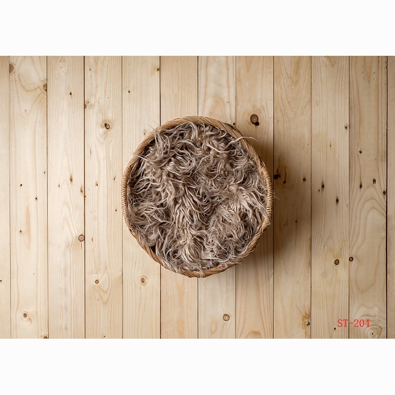 Newborn Baby Girl Photography With Tree Swing And Fur Digital Garland ...