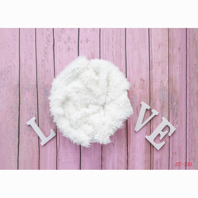 Newborn Baby Girl Photography With Tree Swing And Fur Digital Garland ...