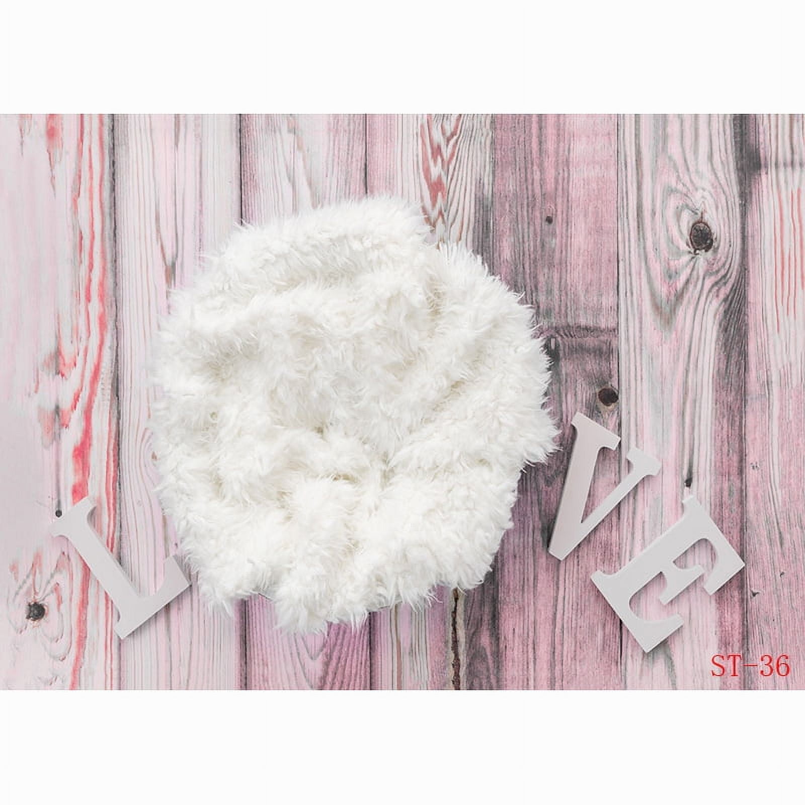 Newborn Baby Girl Photography With Tree Swing And Fur Digital Garland ...