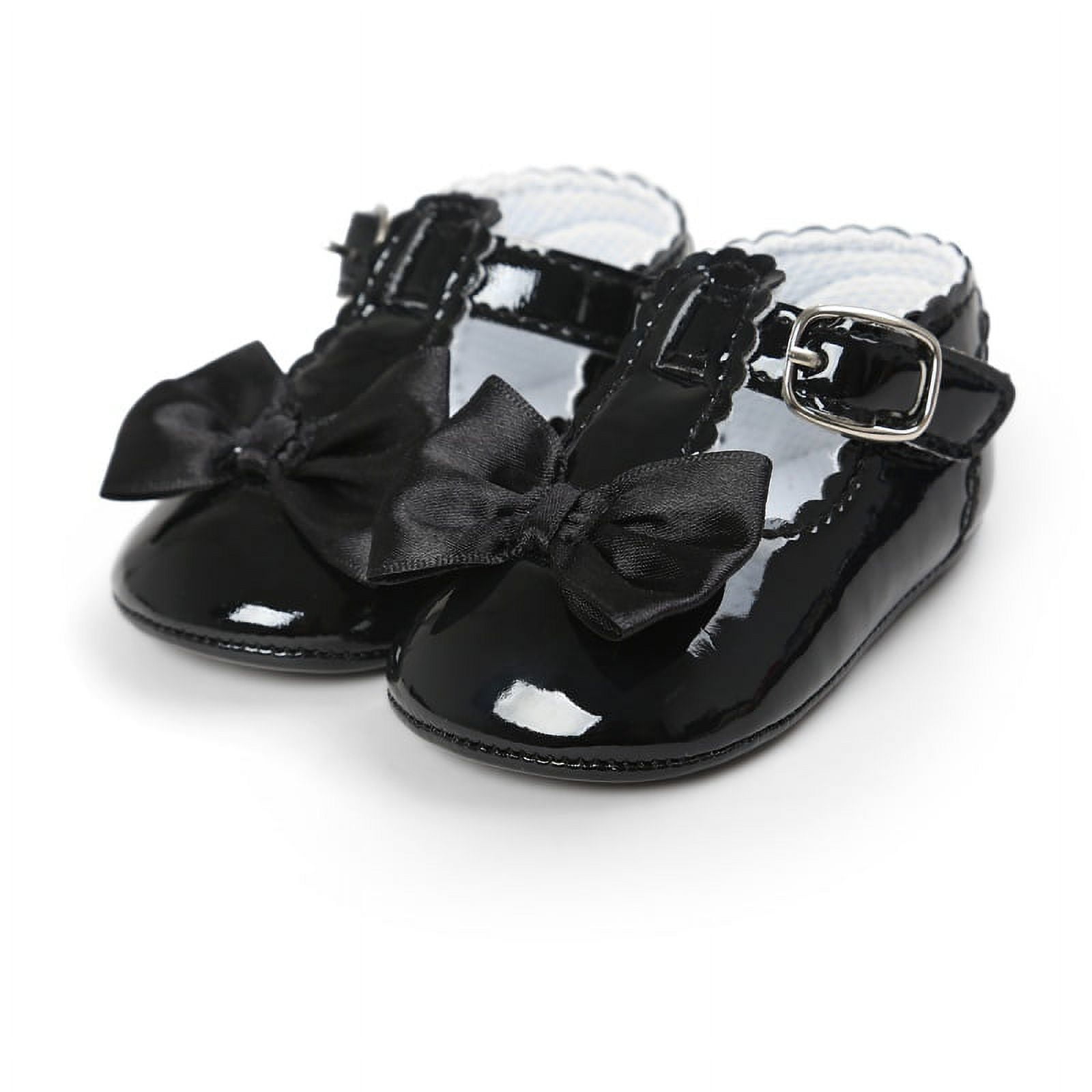 Newborn Baby Girl Soft Crib Shoes Infants Anti-slip Sneaker Prewalker ...