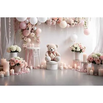 Newborn Baby Photography Backdrop First Birthday Party One Year Photoz ...