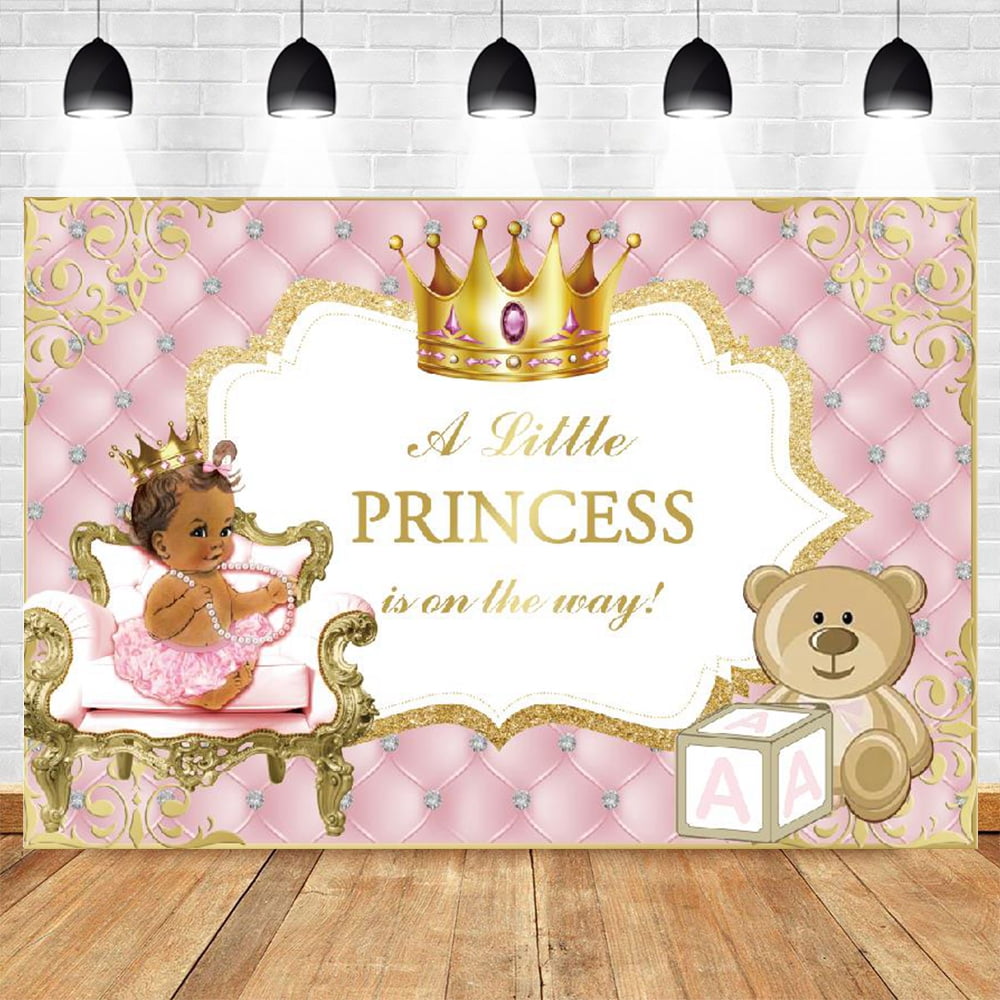 Newborn Baby Shower Carousel Horse Backdrop Princess Birthday Party ...