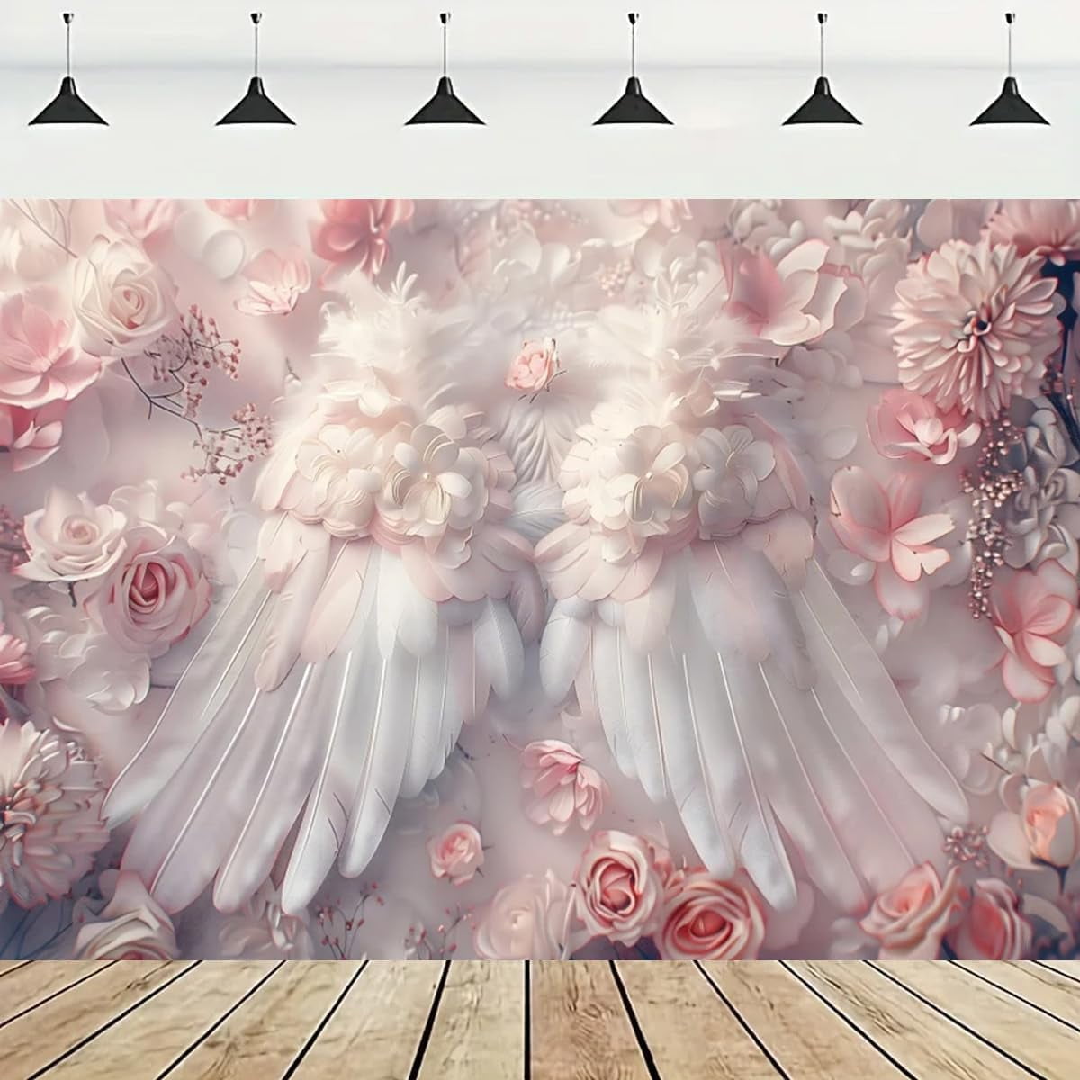 Newborn Baby Shower Photography Background Women Birthday Decoration ...