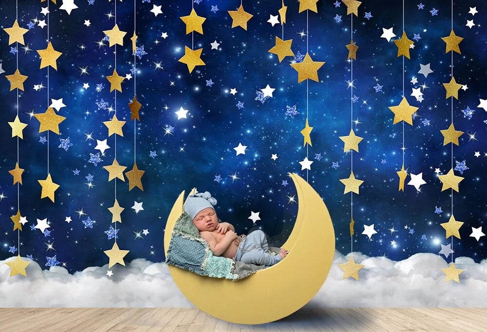 Newborn Backdrop for Photography Children Star Photo Booth background ...
