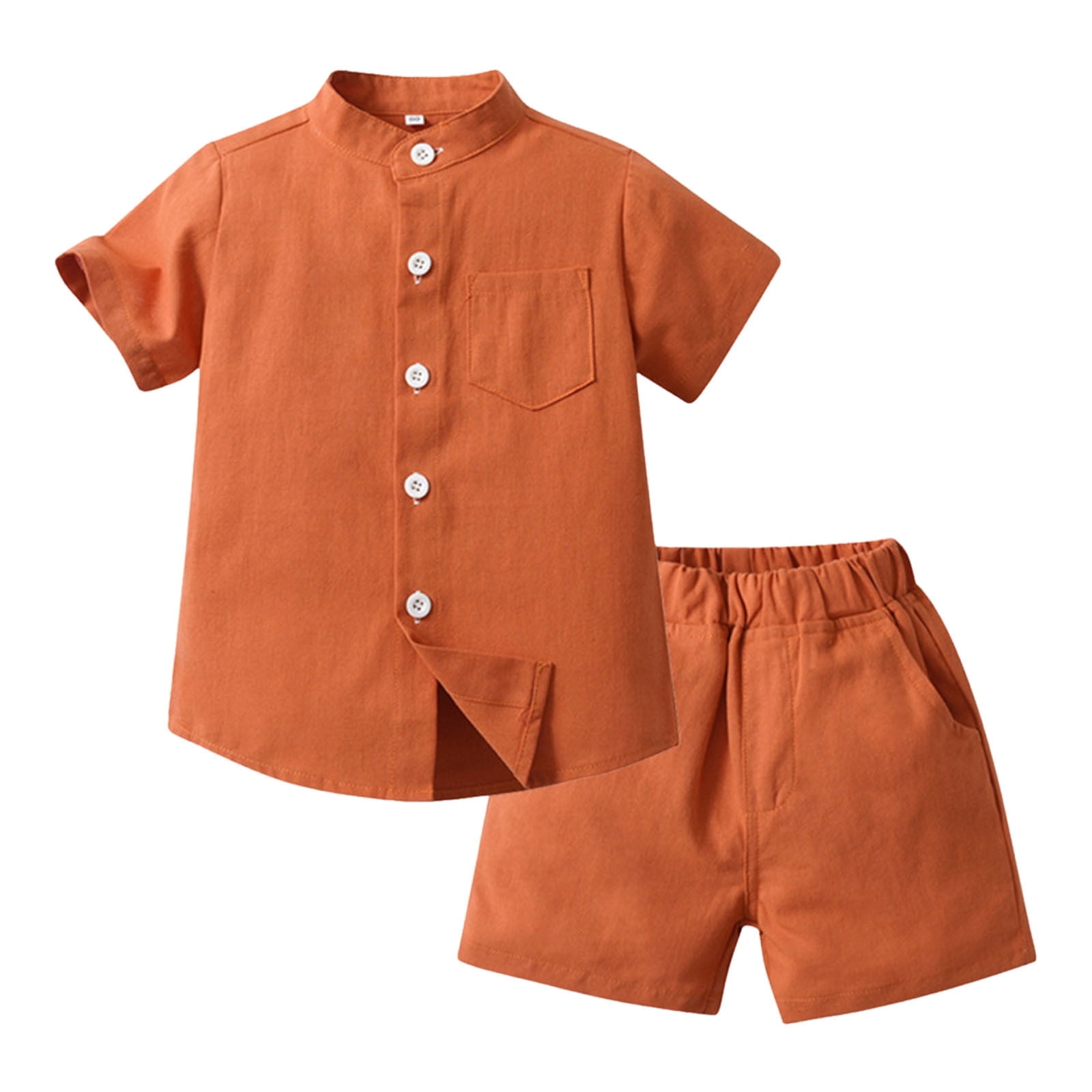 Boy Outfits Short Sleeve Casual Gentleman Tops Hawaii Beach Holiday ...