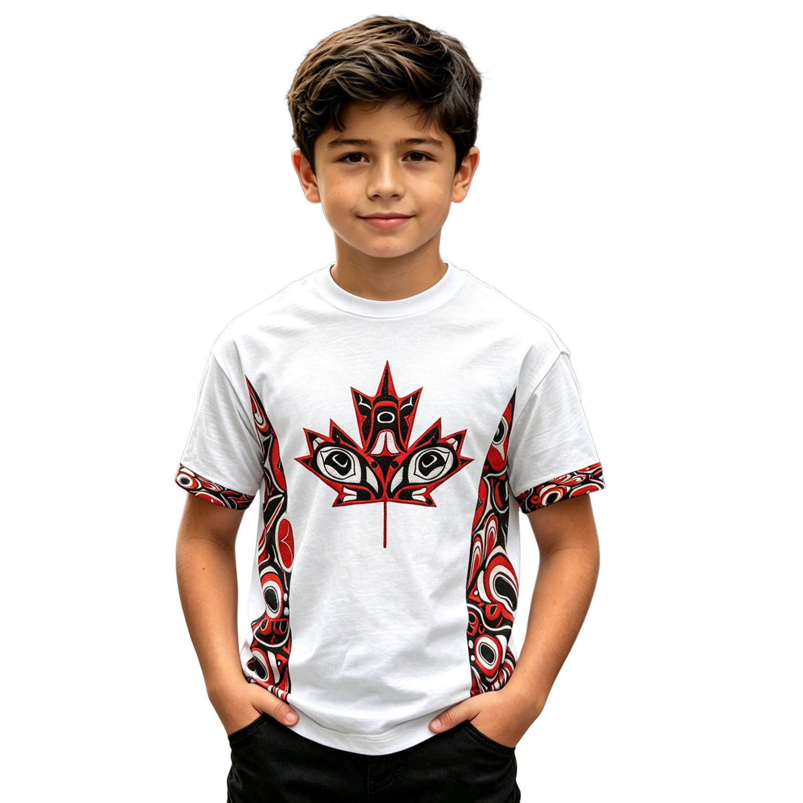 Boy Top Short Sleeve Peoples Day International World Theme Kids Summer ...