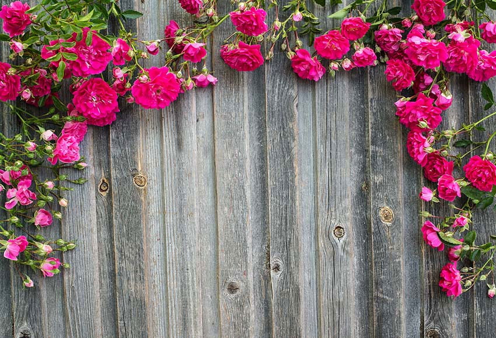 Newborn Brown Wooden Board Texture Backdrop Baby Shower Photography ...
