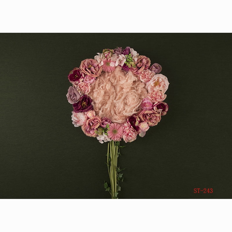 Newborn Digital Background With Yellow Stars And Fir Photography ...