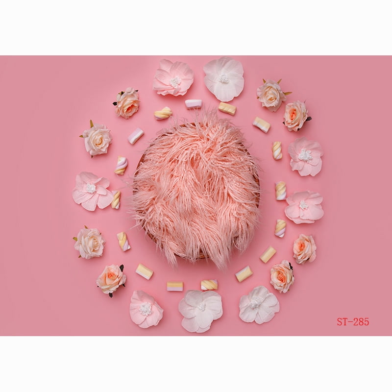 Newborn Digital Background With Yellow Stars And Fir Photography ...