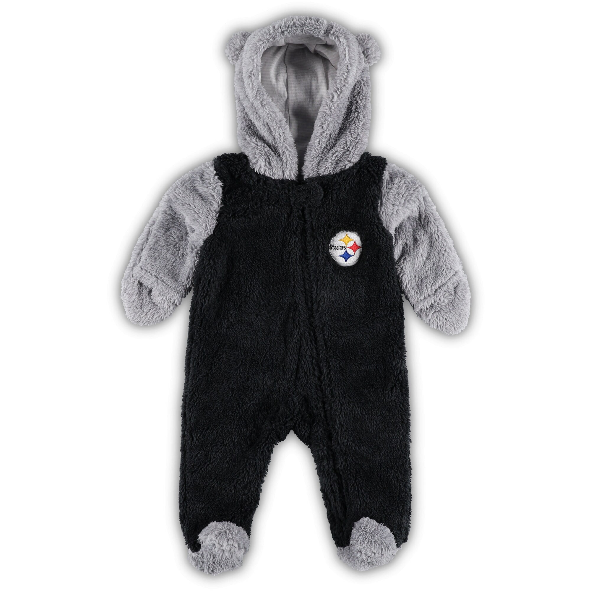 Pittsburgh Steelers Baby Apparel: Newborn & Infant Game Nap Teddy ...