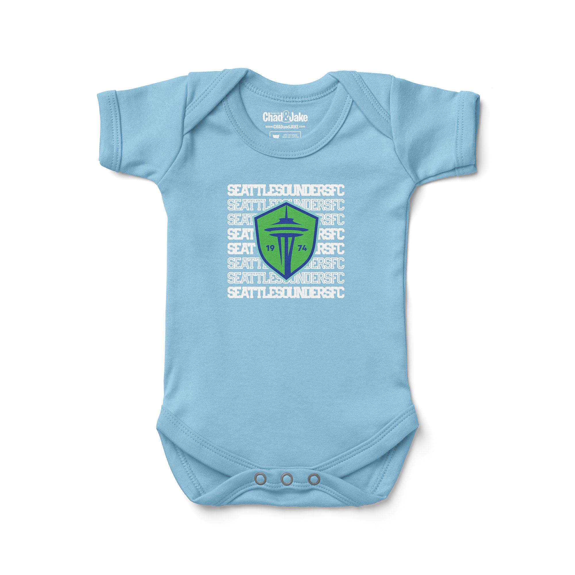 Newborn & Infant Chad & Jake Light Blue Seattle Sounders FC Retro ...