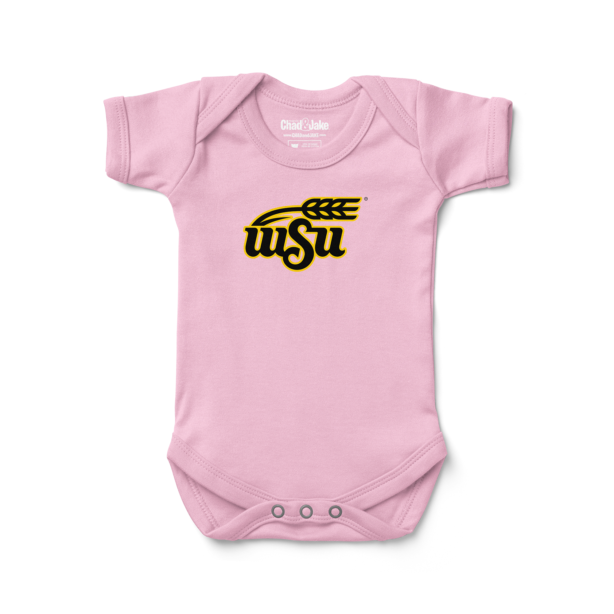 Newborn & Infant Chad & Jake Light Pink Wichita State Shockers ...