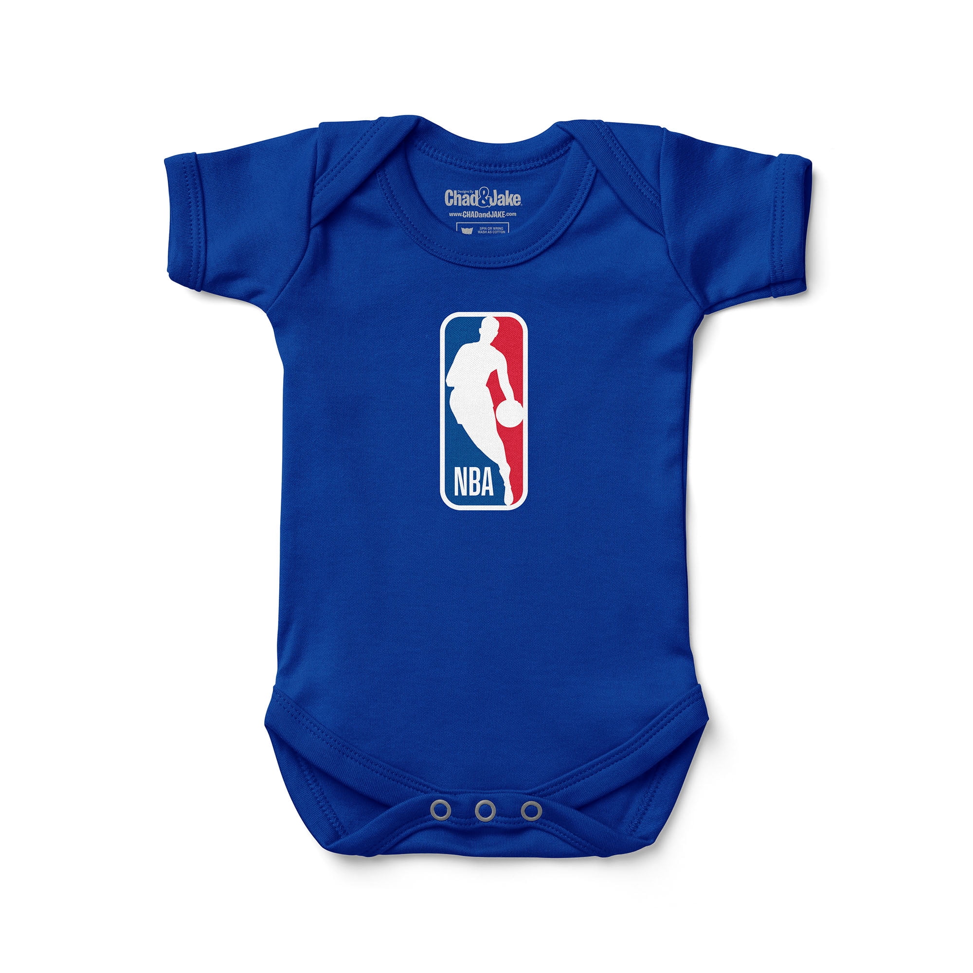 Newborn & Infant Chad & Jake Royal NBA Events Primary Logo Bodysuit ...