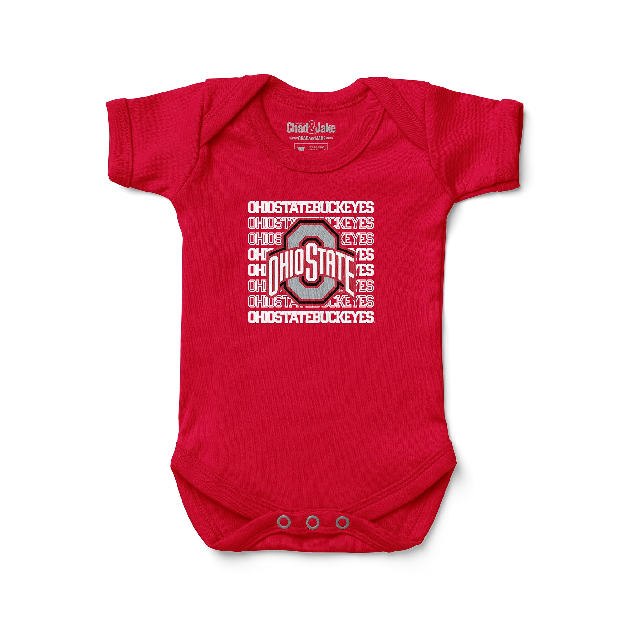 Newborn & Infant Chad & Jake Scarlet Ohio State Buckeyes Classic ...