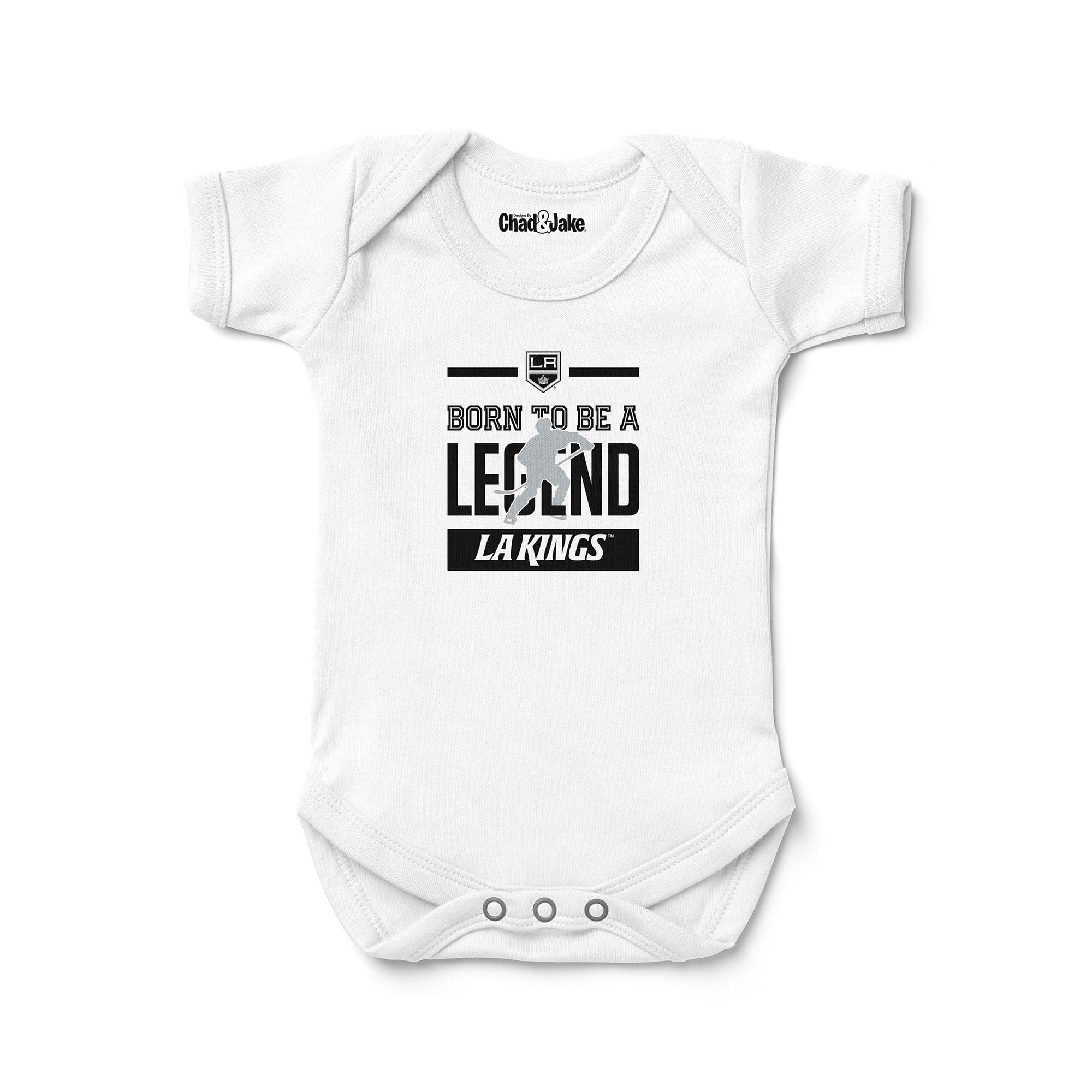 Newborn & Infant Chad & Jake White Los Angeles Kings Legend Bodysuit ...