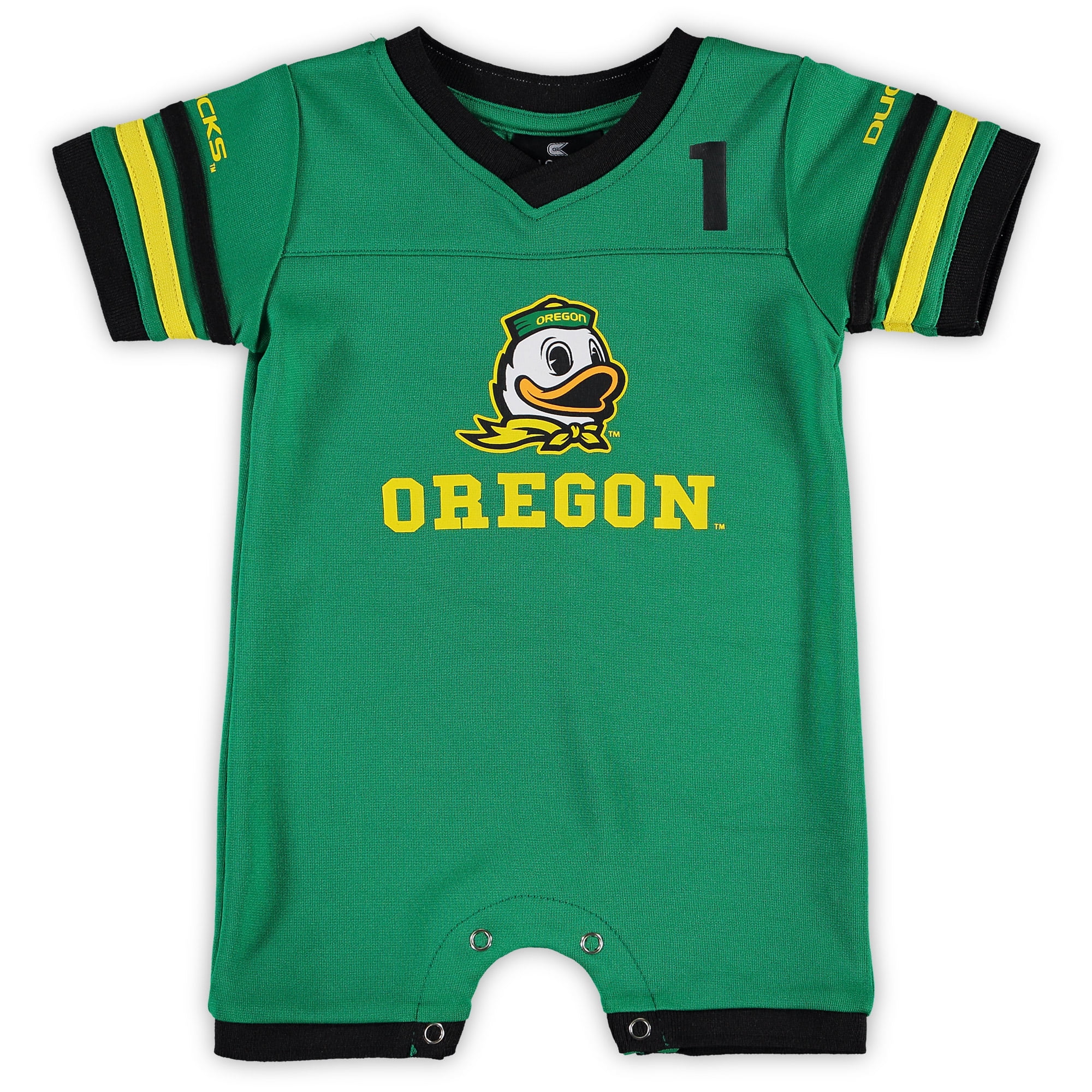 Newborn & Infant Colosseum Green Oregon Ducks Bumpo Football Logo ...