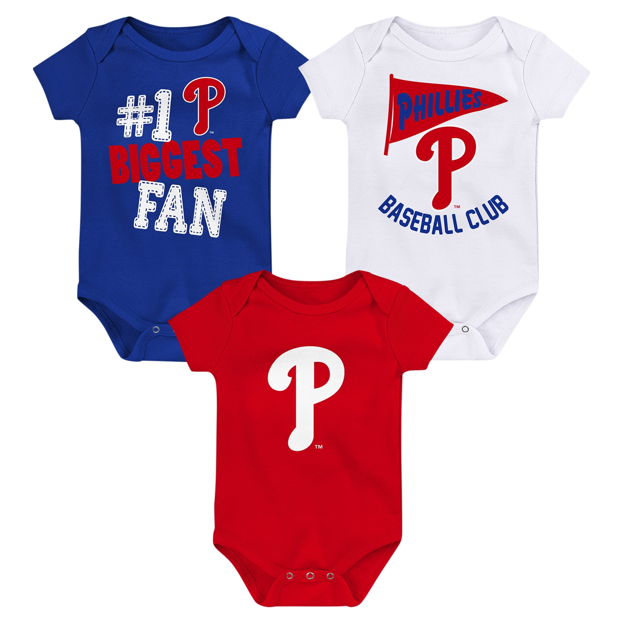 Newborn & Infant Fanatics Philadelphia Phillies Fan Pennant 3-Pack ...