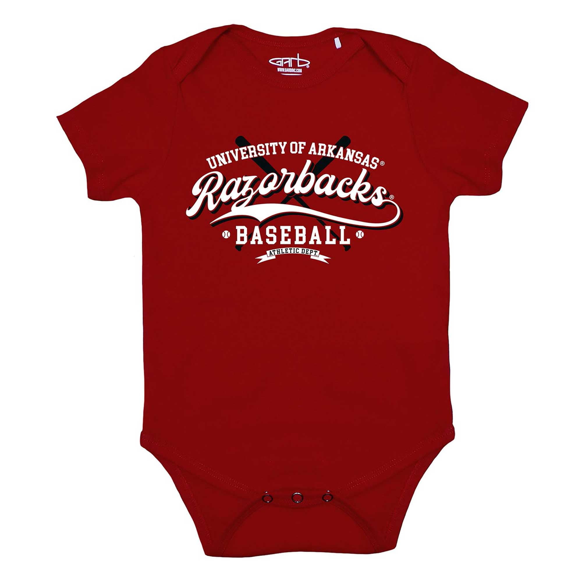 Newborn & Infant Garb Cardinal Arkansas Razorbacks Otis Baseball ...