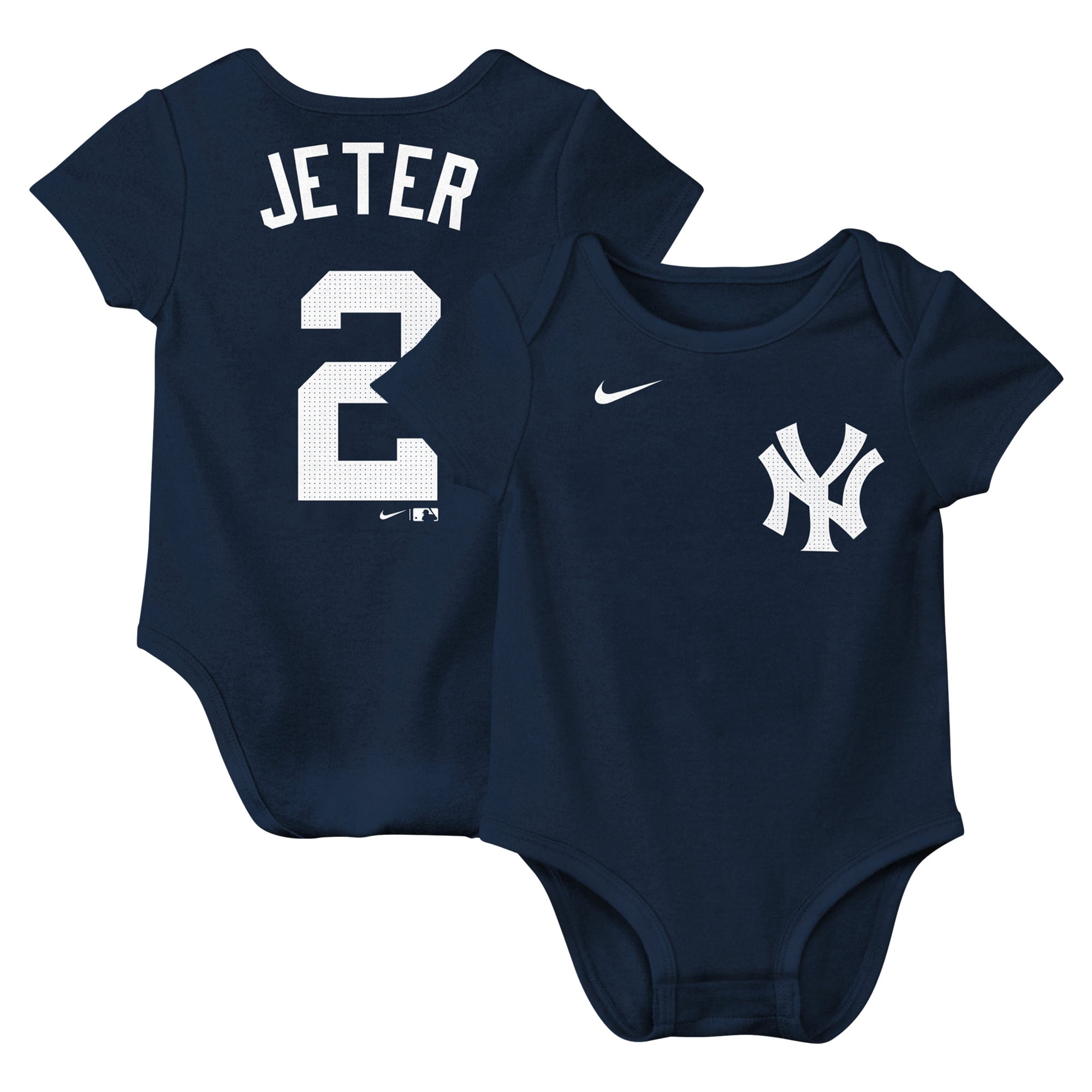 Newborn & Infant Nike Derek Jeter Navy New York Yankees Fuse Name ...